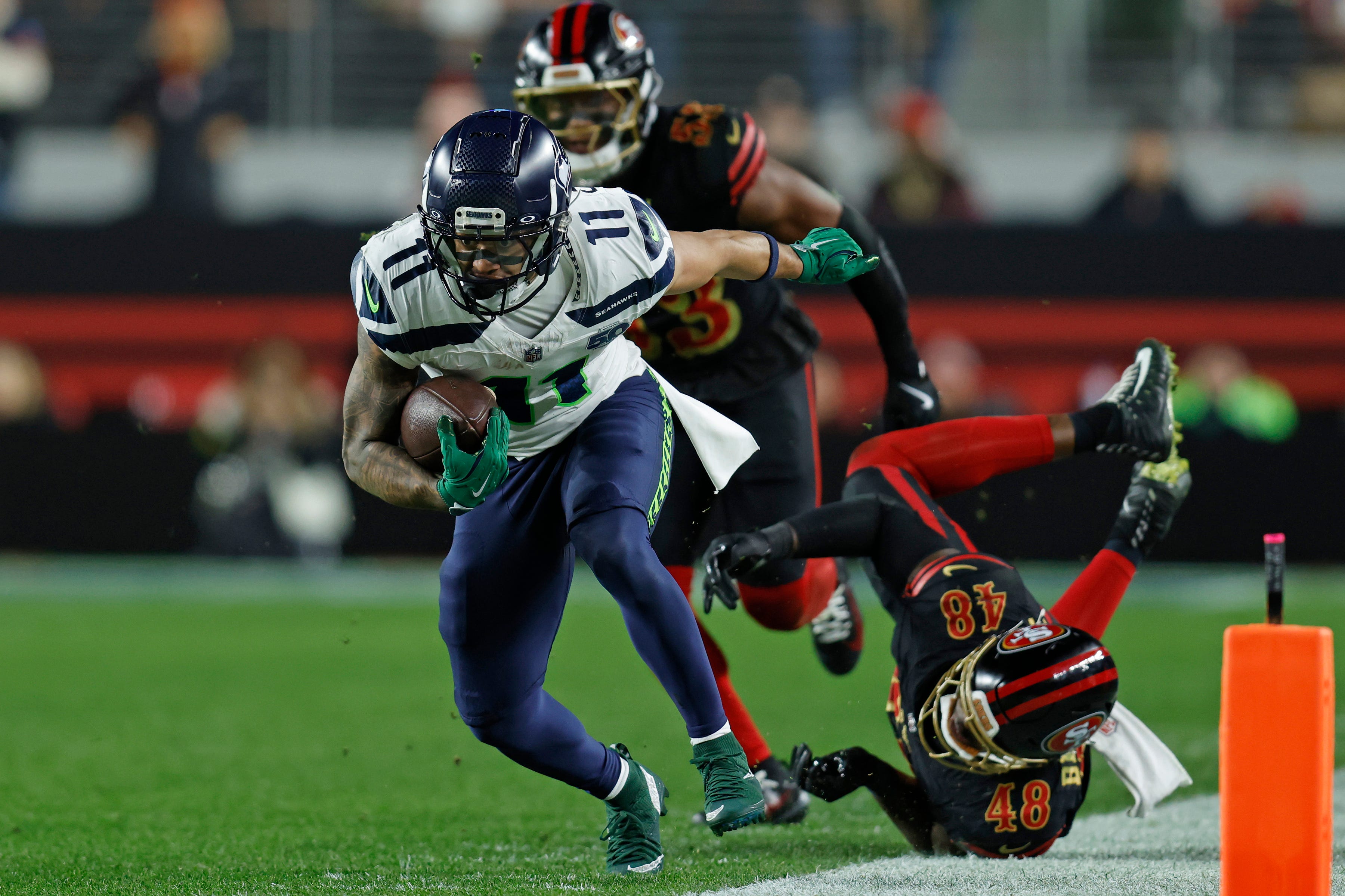 What channel is 49ers-Seahawks NFC playoff game tonight? Time, schedule ...
