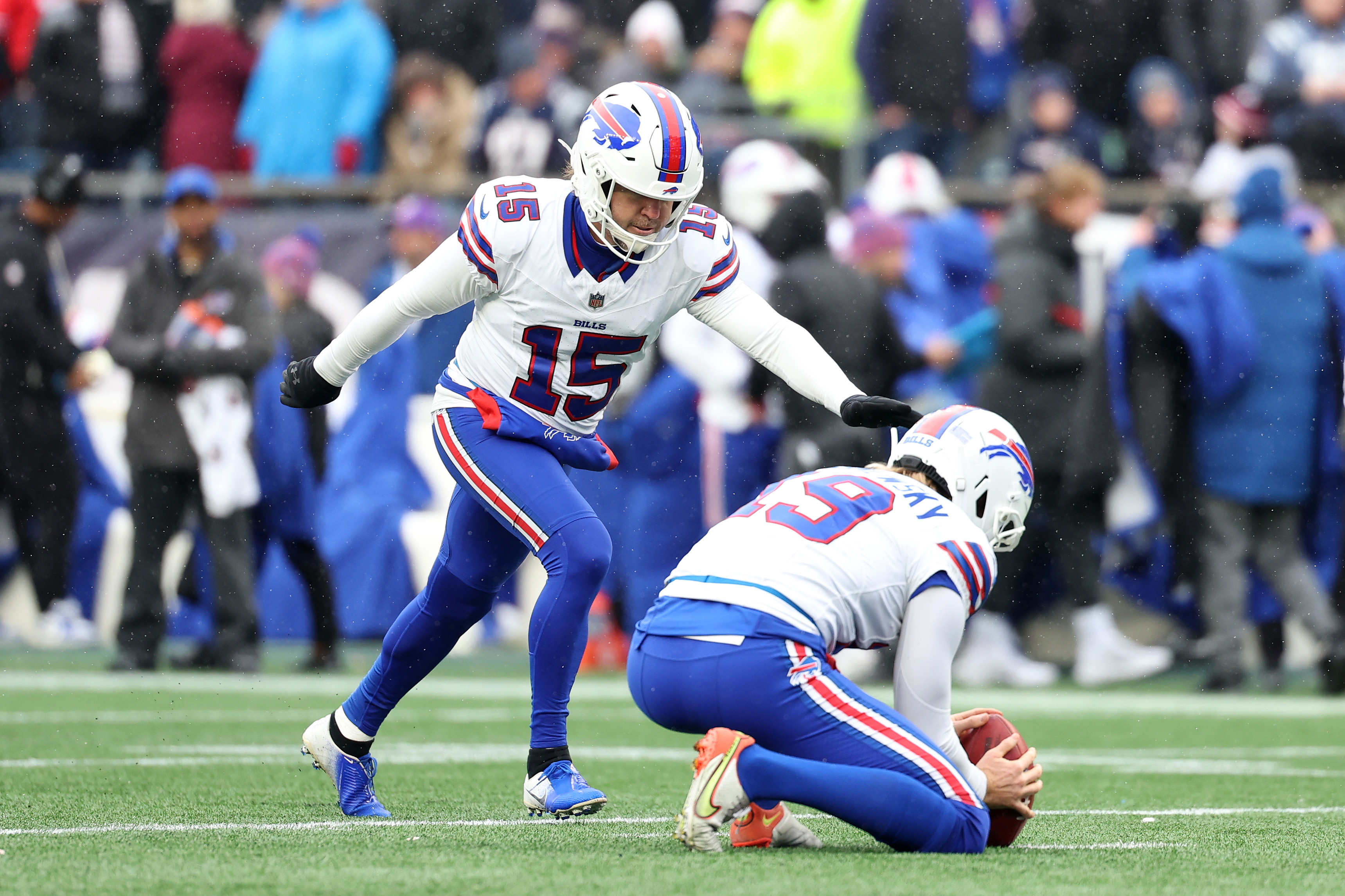 Buffalo Bills kicker injury: Matt Prater leaves game with injury