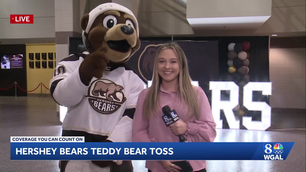 Hershey Bears host 25th annual Teddy Bear Toss