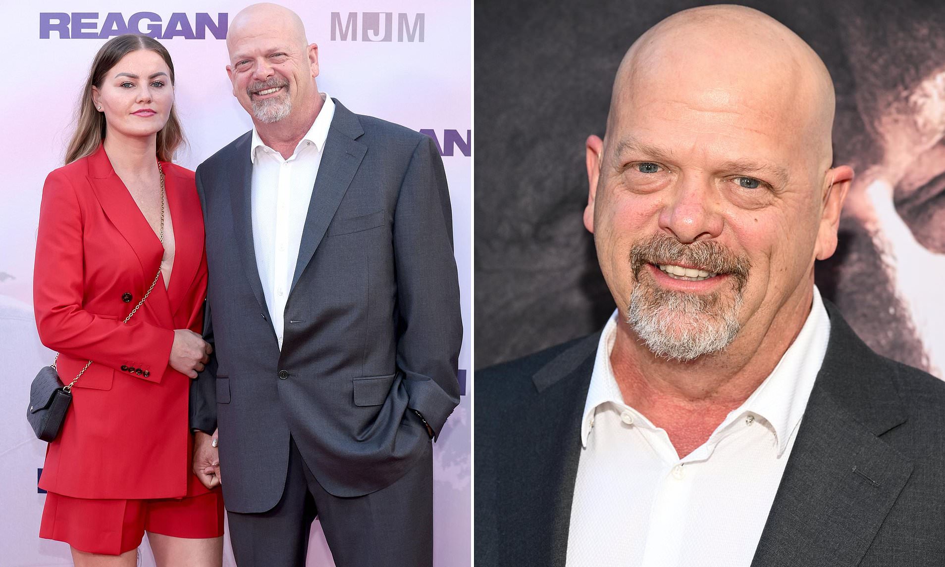 Pawn Stars' Rick Harrison, 60, weds much younger wife Angie Polushkin ...