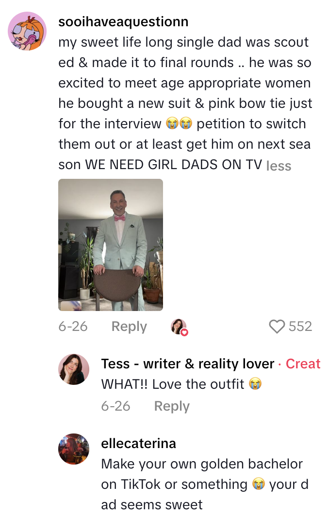 66-year-old star of “The Golden Bachelor” said he only dates women ...