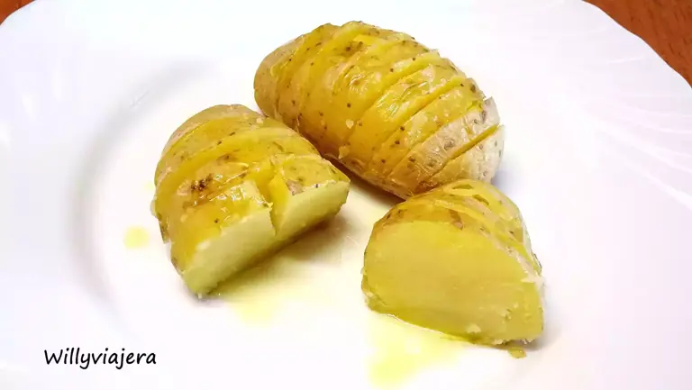 Patatas en el microondas 8 minutos