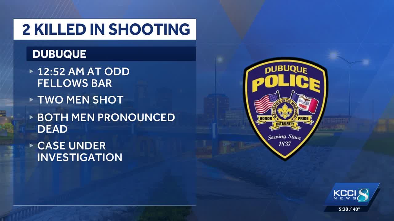 Iowa police officer shoots, kills suspect who fatally shot man after ...