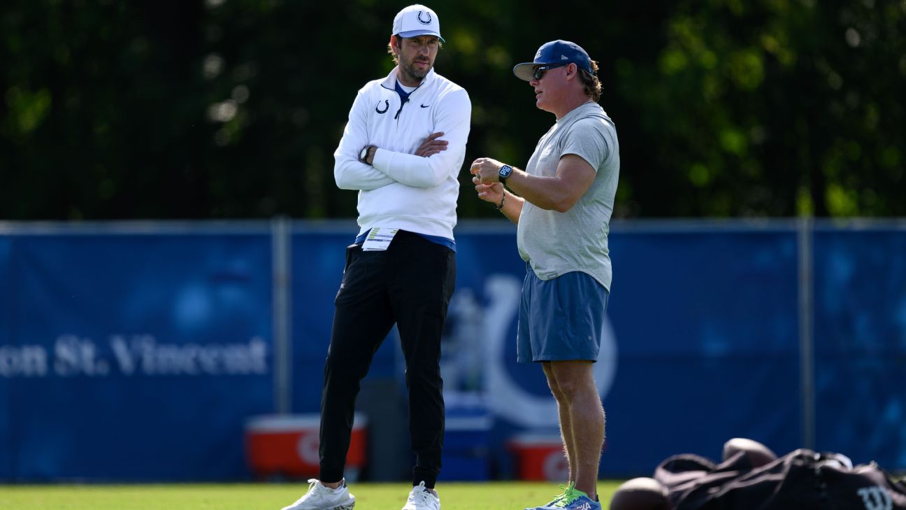 Colts coach Shane Steichen, GM Chris Ballard to return in 2026