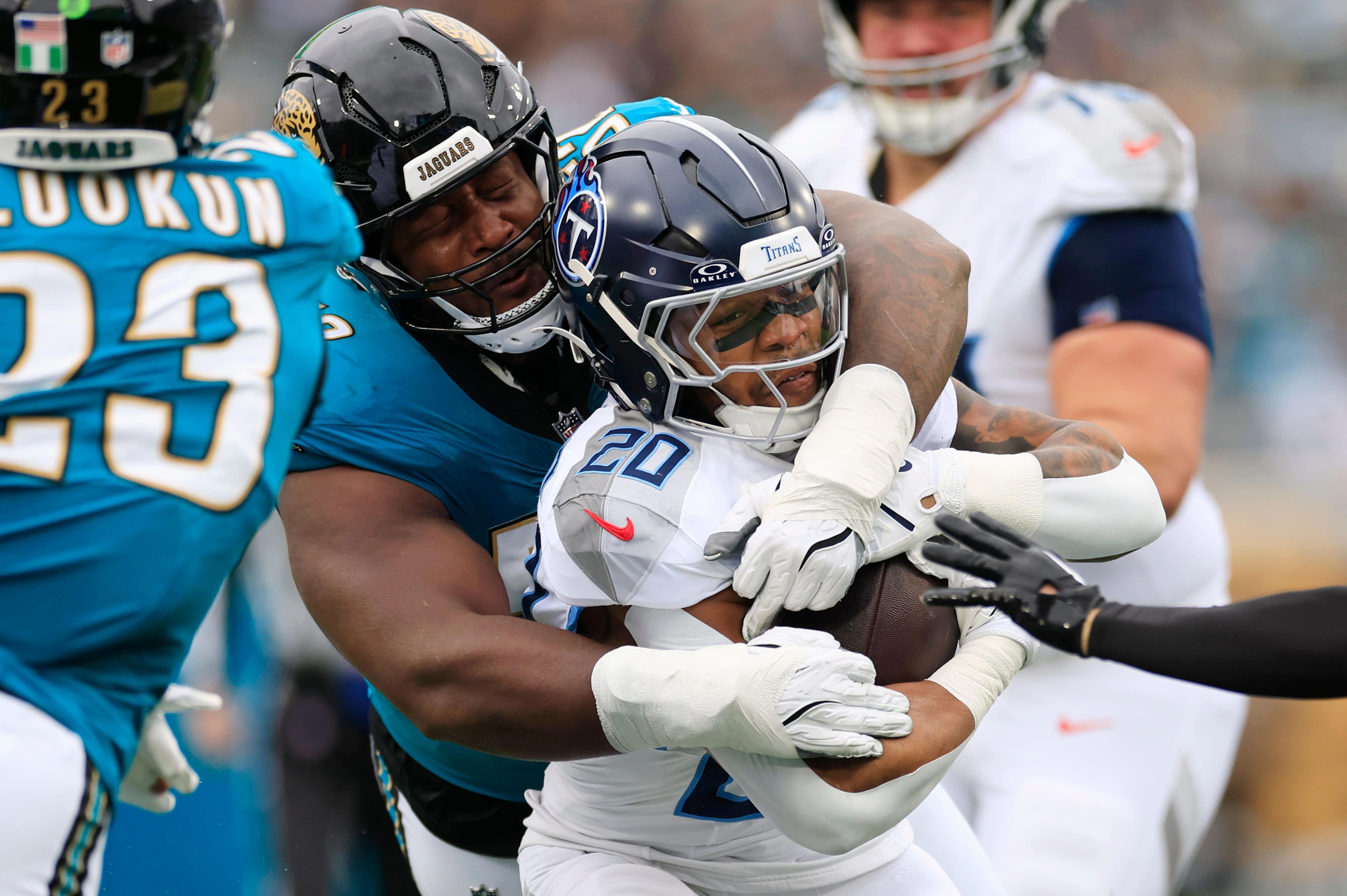Jaguars in NFL playoffs: Elite run defense vs. Bills' elite run game