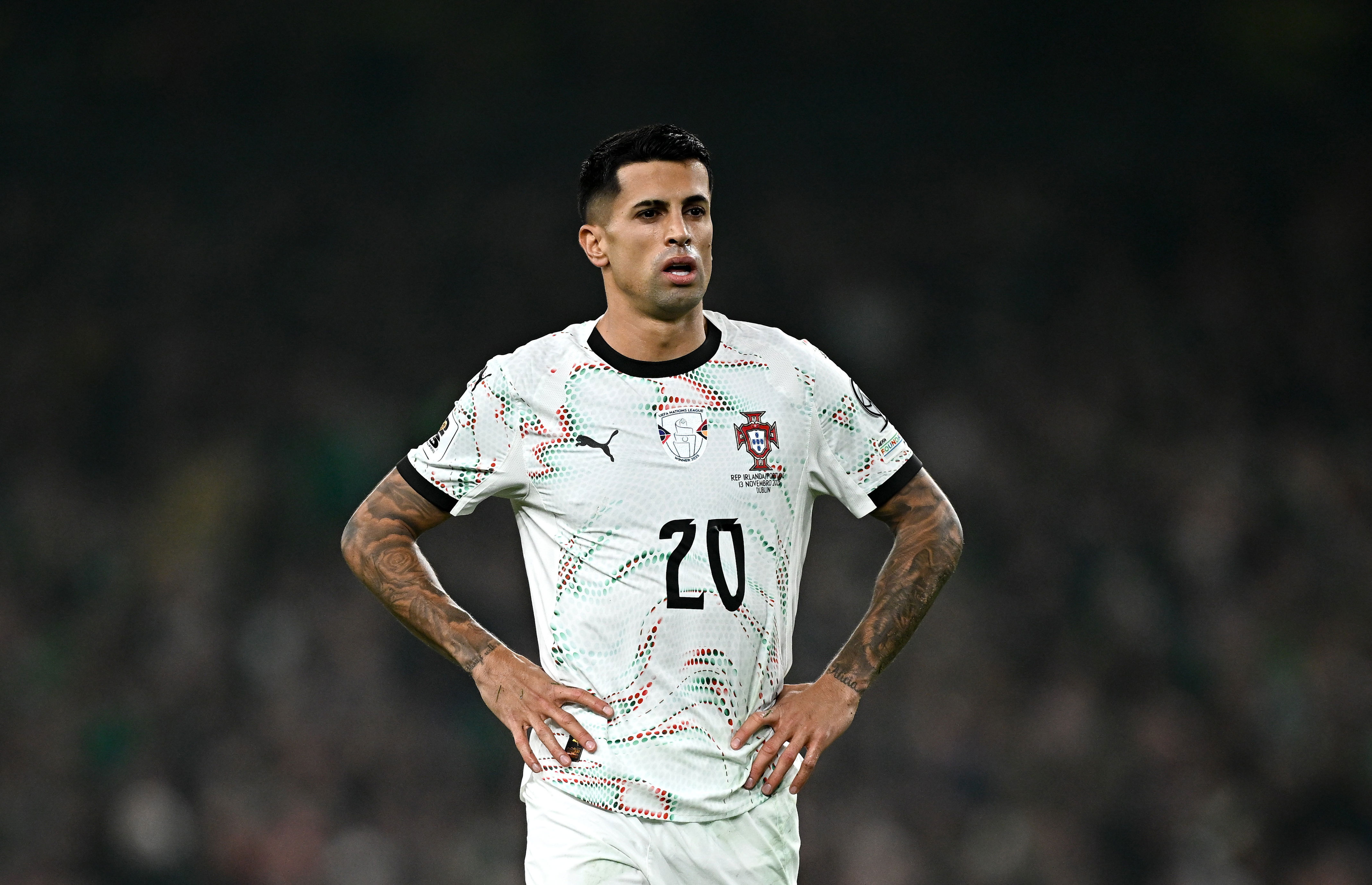 Joao Cancelo posts cryptic message ahead of Barcelona return