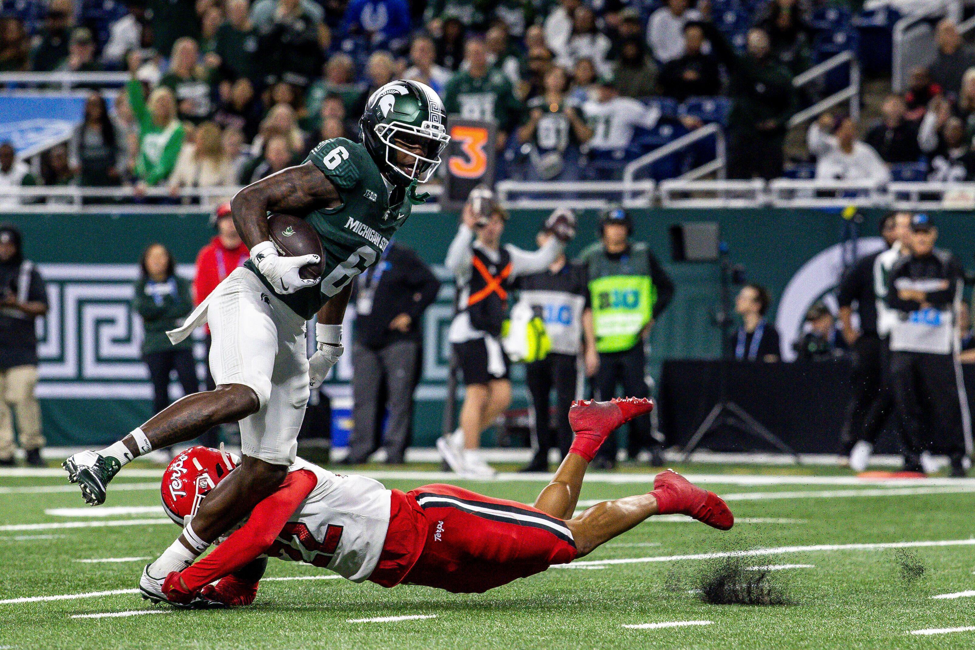 Michigan State star WR Nick Marsh transferring to Big Ten rival