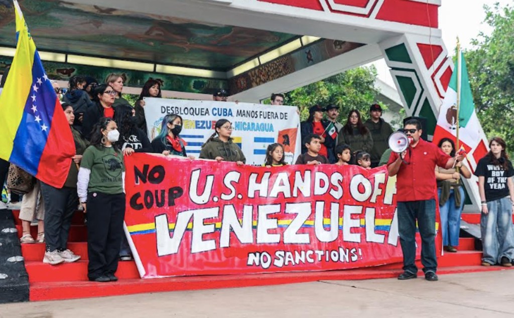 Protest planned in Oceanside Sunday against US actions in Venezuela
