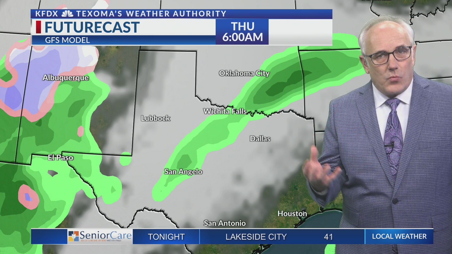 John's Sunday evening forecast (1/4)