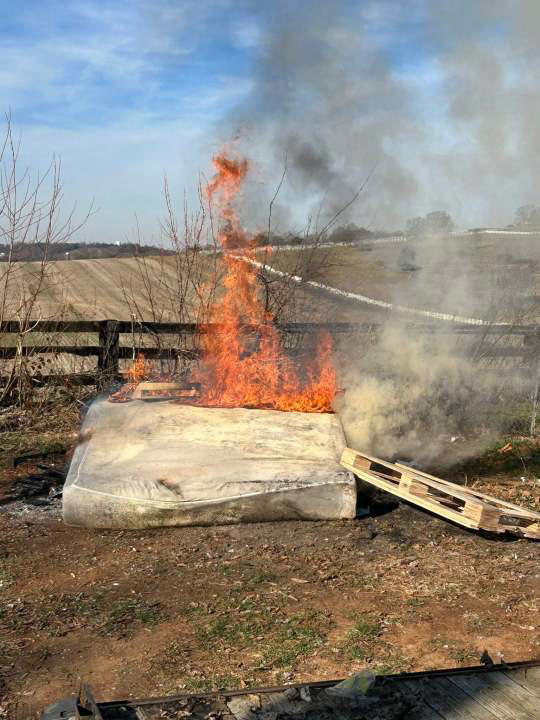 Somerset residents reminded on burning laws following 2 illegal burning ...