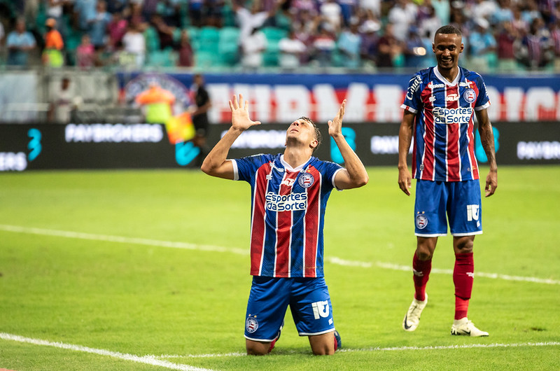 Arias, Yago Felipe e Caio Roque se despedem do Bahia