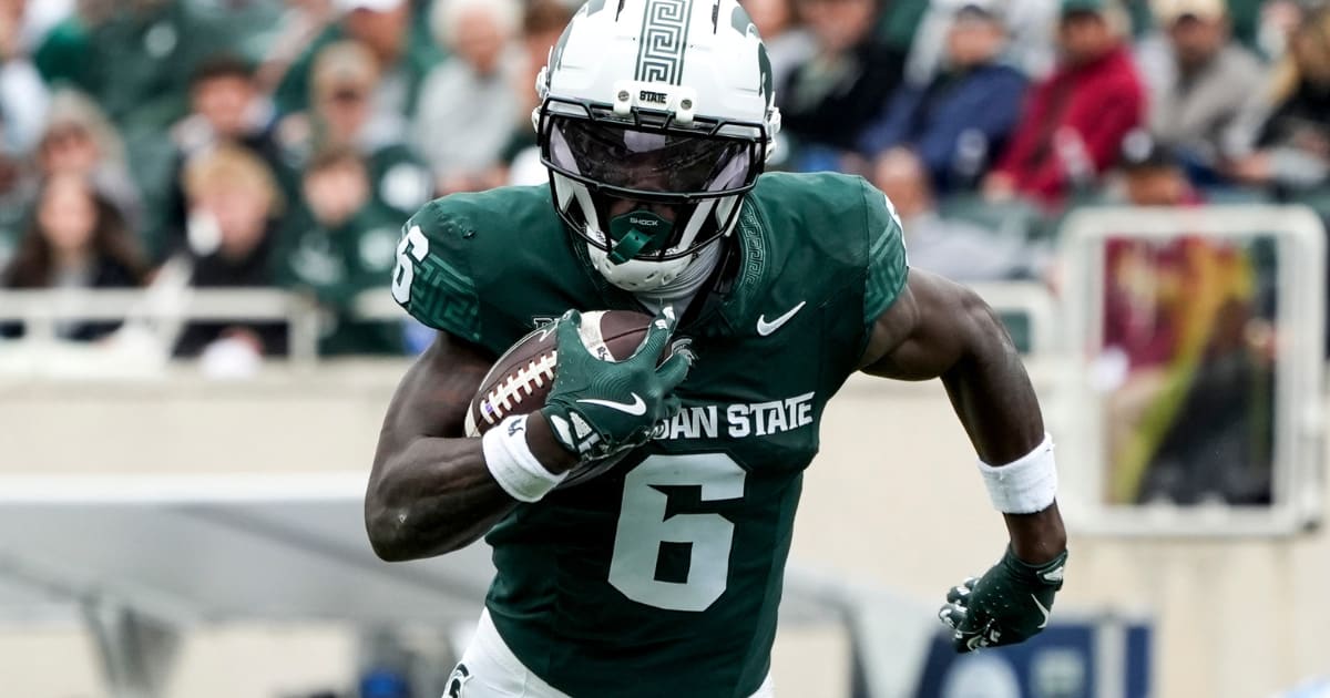 Michigan State transfer wide receiver Nick Marsh commits to Indiana