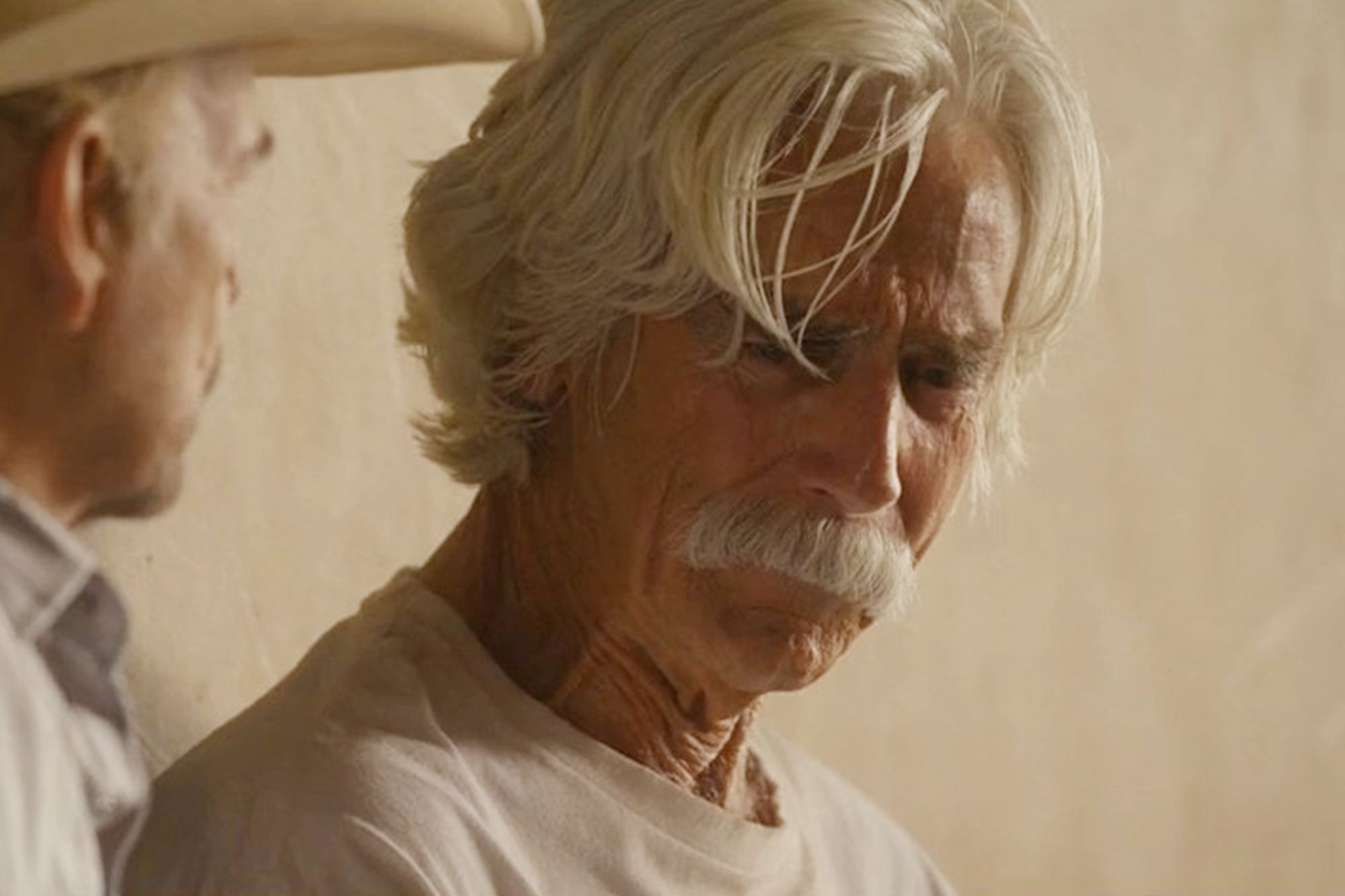 Sam Elliott breaks down in tears about growing old in emotional ...
