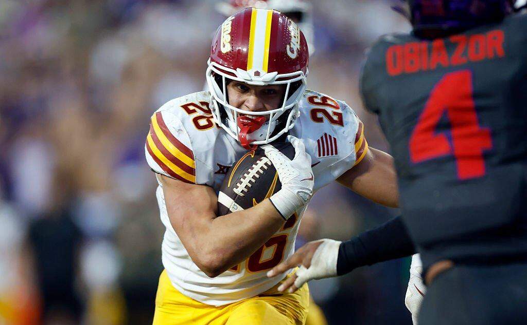 Penn State adds starting running back Carson Hansen from Iowa State in ...