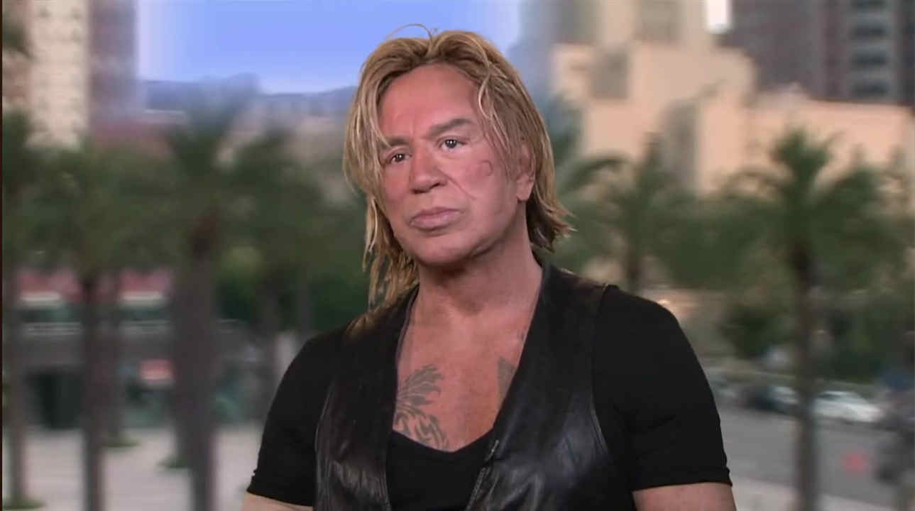 Mickey Rourke rischia lo sfratto: l’attore chiede aiuto su GoFundMe per ...