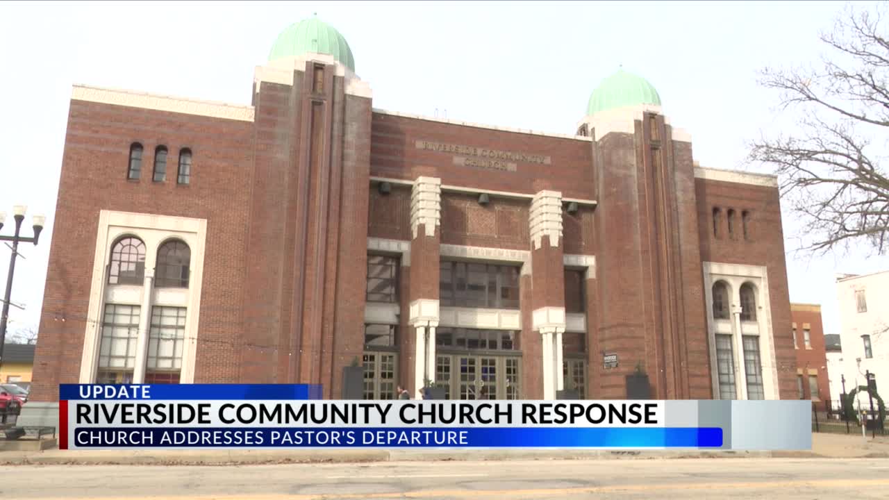 Riverside Community Church addresses pastor's departure