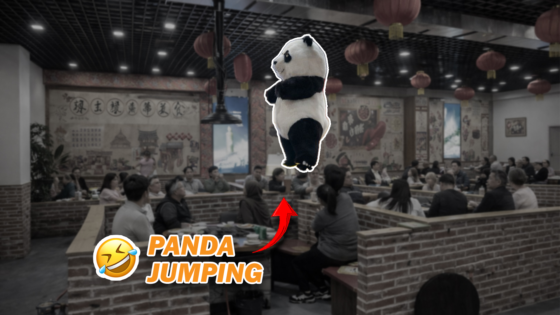 When a random incident becomes funny