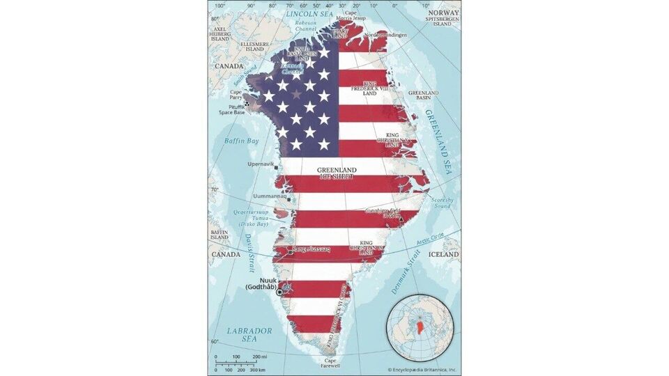 Katie Miller posts Greenland image in US colours after Venezuela ...