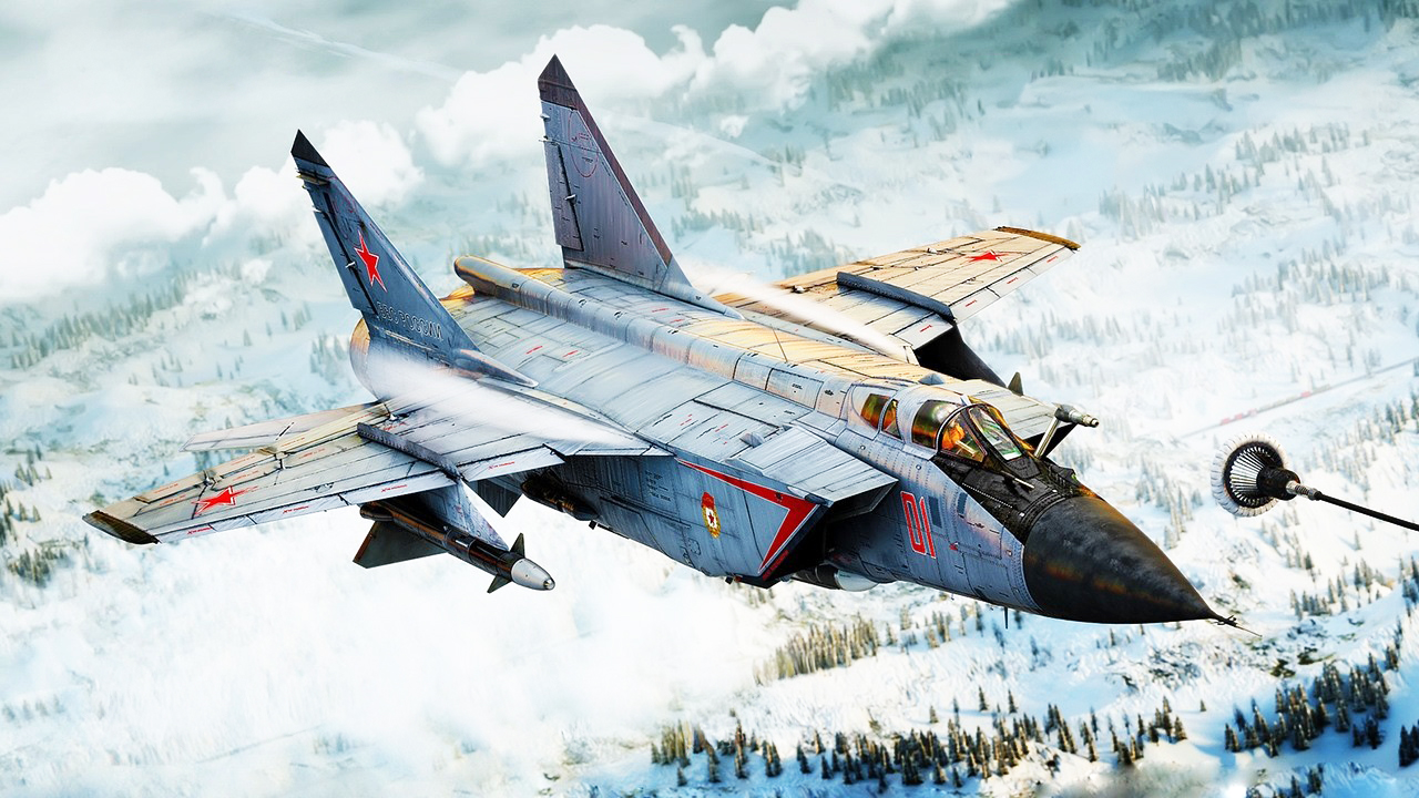 The MiG-31 Foxhound that alarmed F-15 pilots