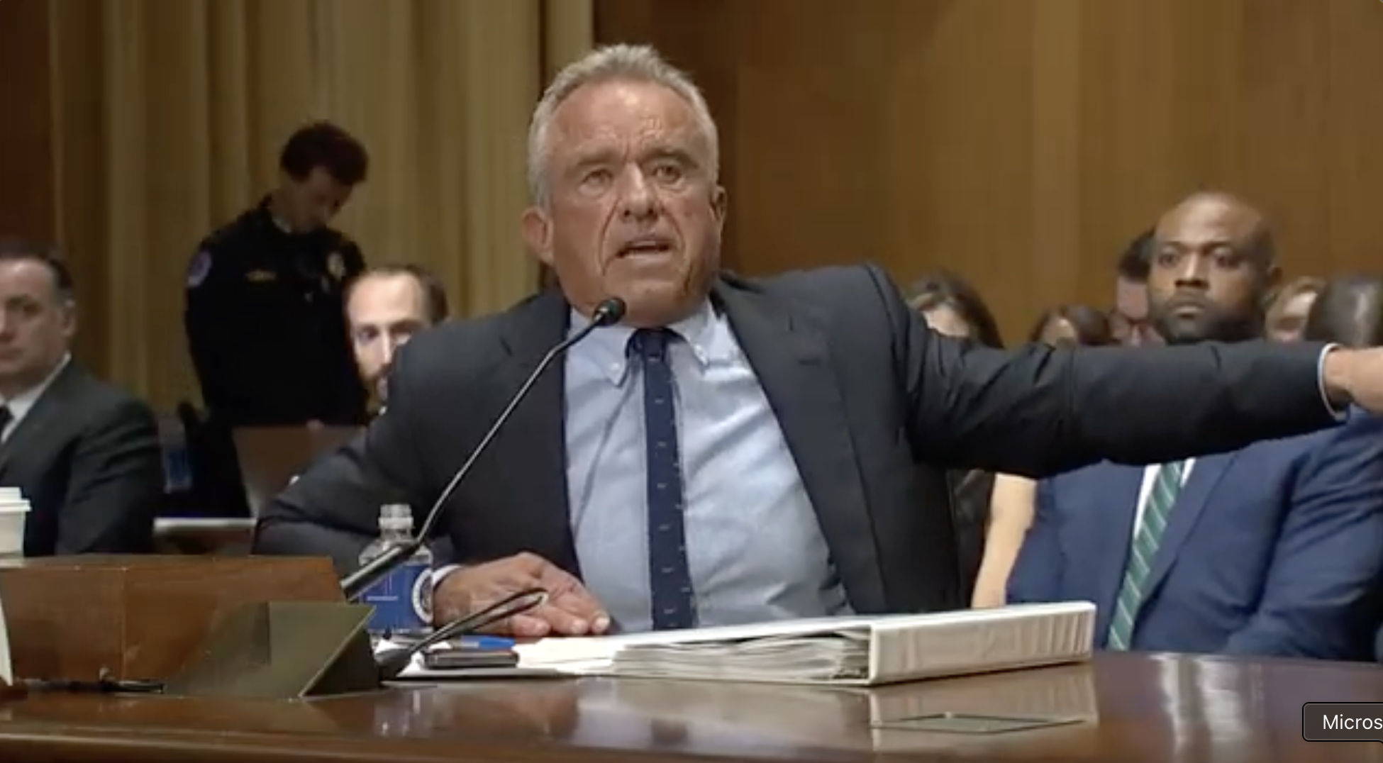 'You're talking gibberish': Secretary RFK Jr. insults Hispanic senator ...