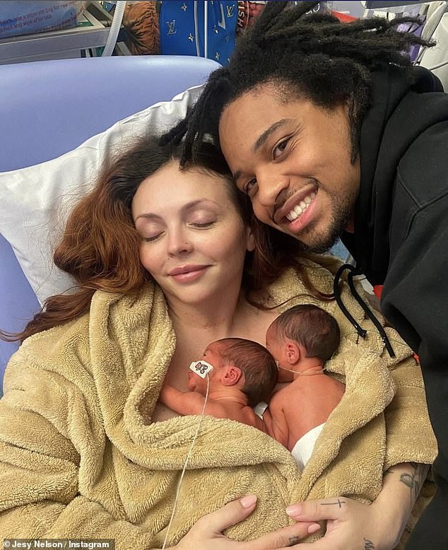 Jesy Nelson's partner Zion Foster breaks silence on their twin ...