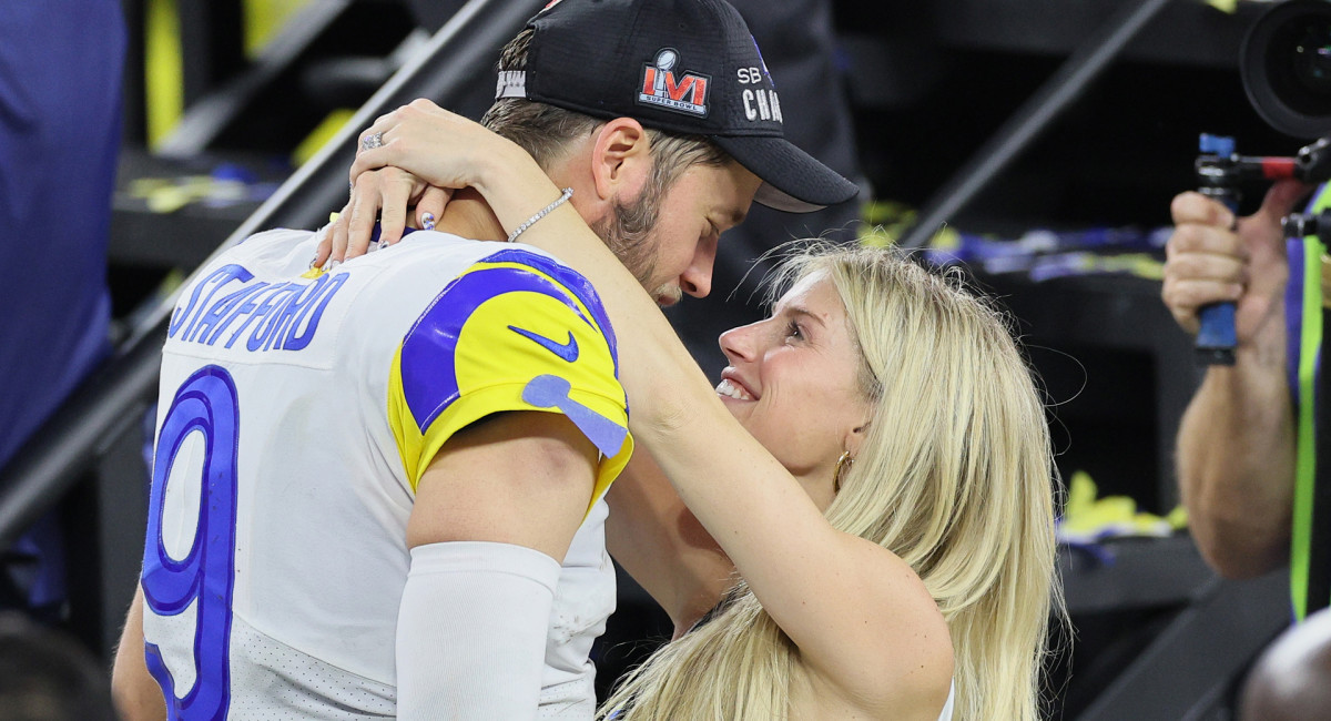Kelly Stafford speaks out on candid Matthew Stafford profile: 'Finally ...