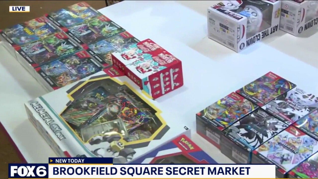 What can you find at the Brookfield Square Secret Market?