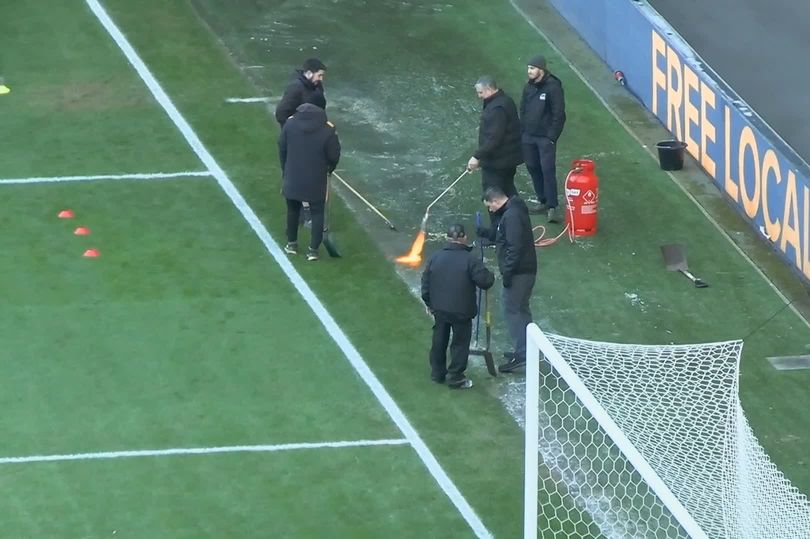 Breaking championship game called off 20 minutes before kick off as ...