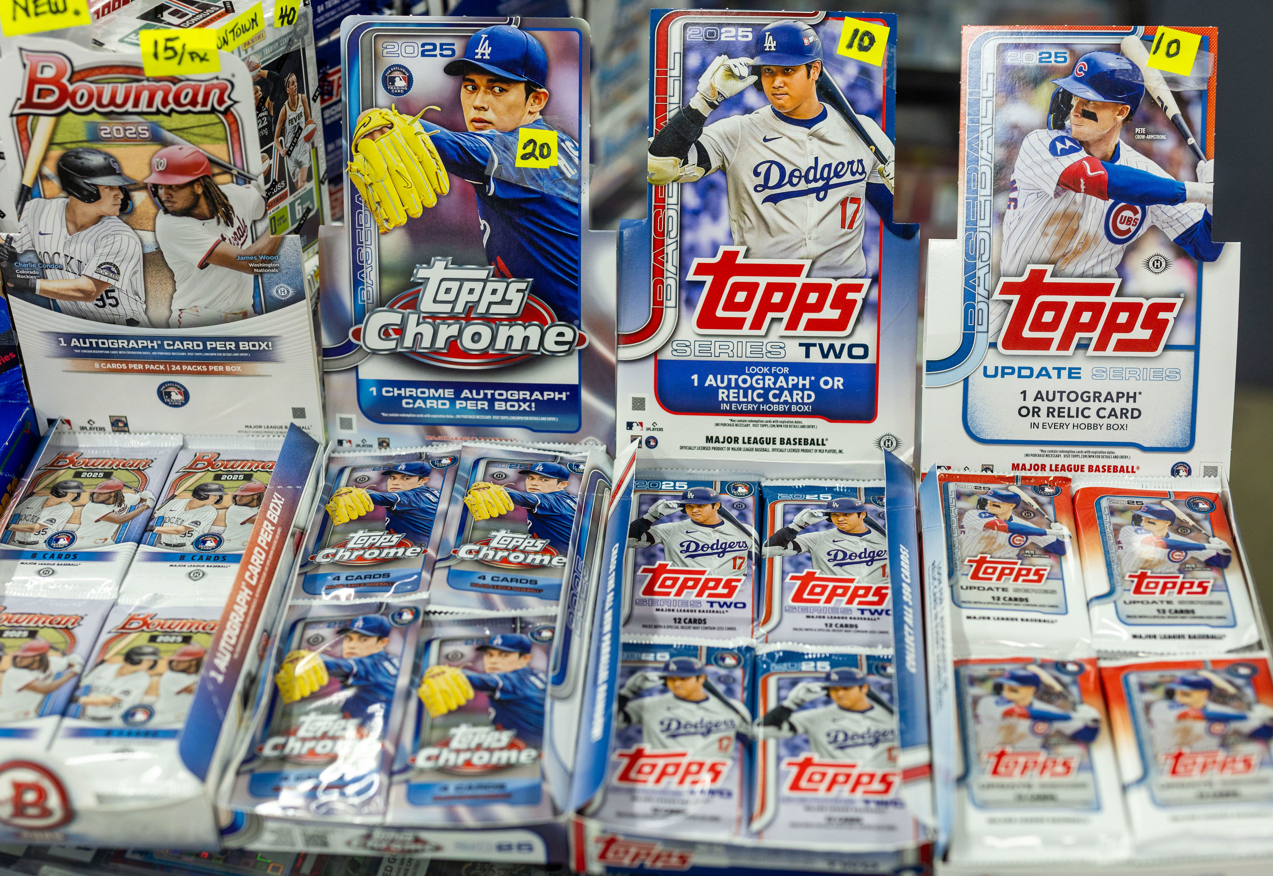 Do you collect baseball cards?