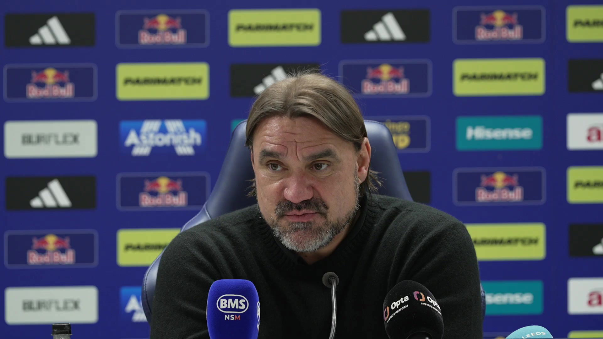 Farke on Leeds 1-1 Manchester draw