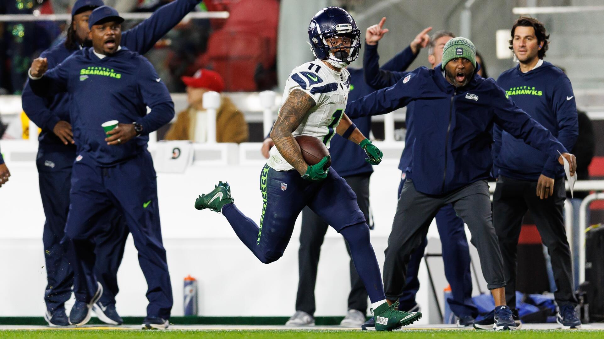Seahawks WR Jaxon Smith-Njigba fires back at 49ers CB Deommodore Lenoir ...