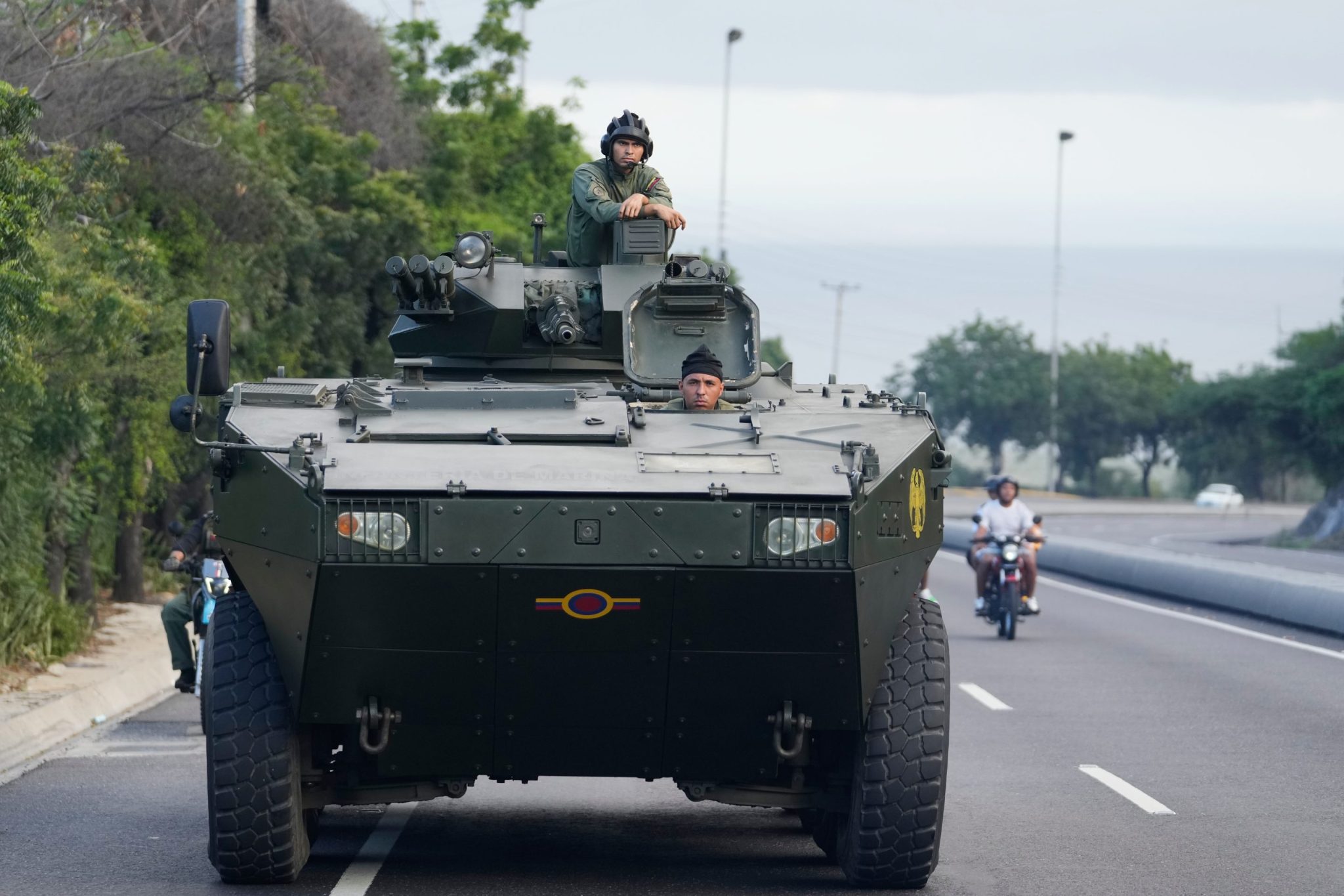 Venezuela’s capital Caracas is unusually quiet with stores and gas ...