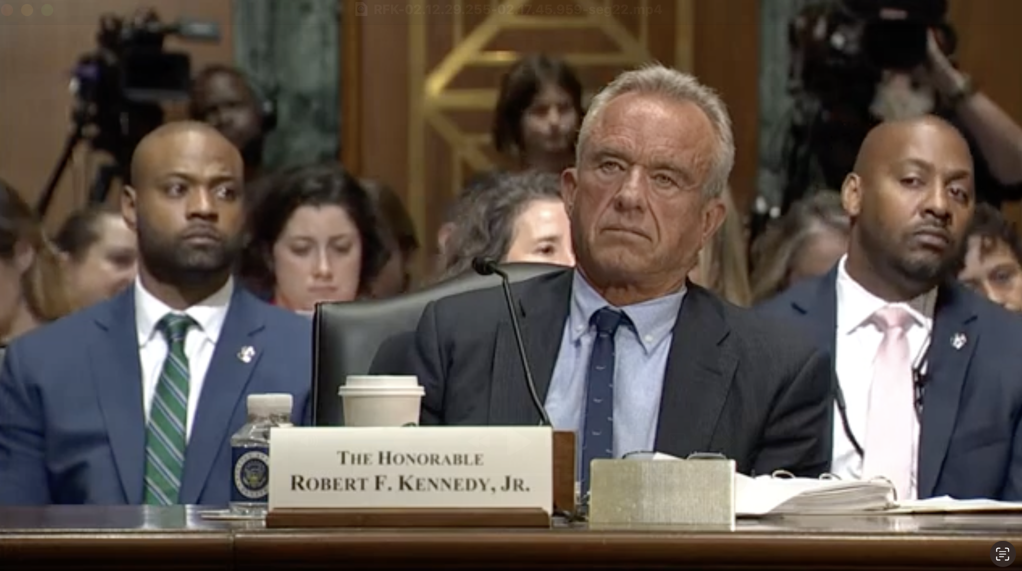 'Let's see the evidence': RFK Jr. squirms in his chair as senators ...