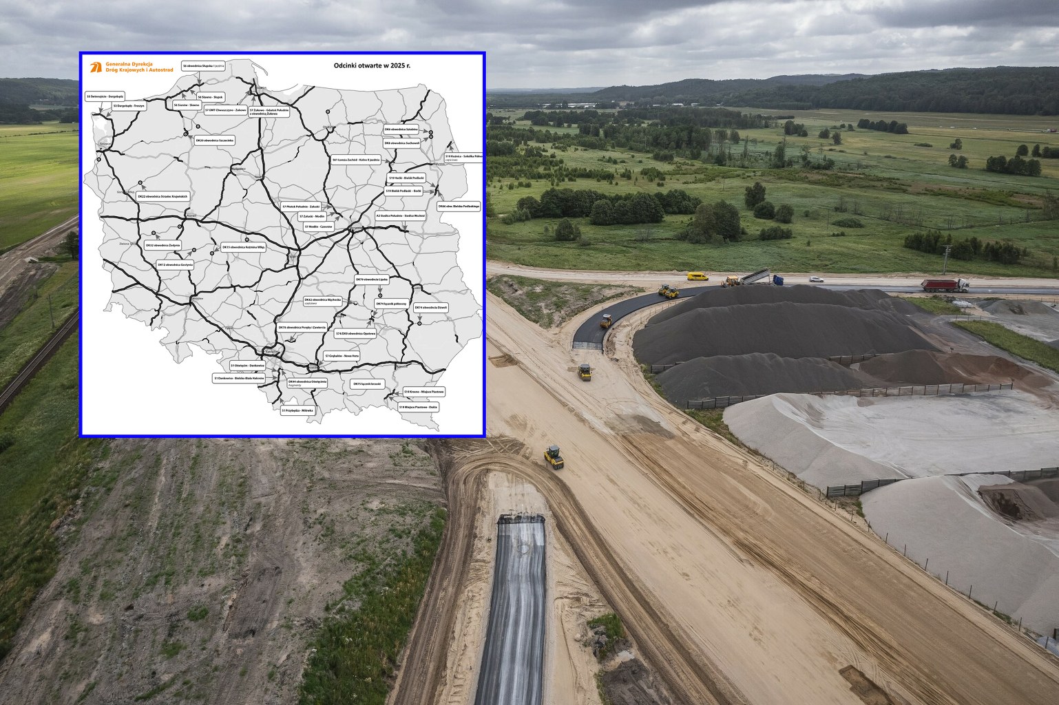 400 km nowych tras i liczne przetargi. Co jeszcze przyniósł 2025 rok?