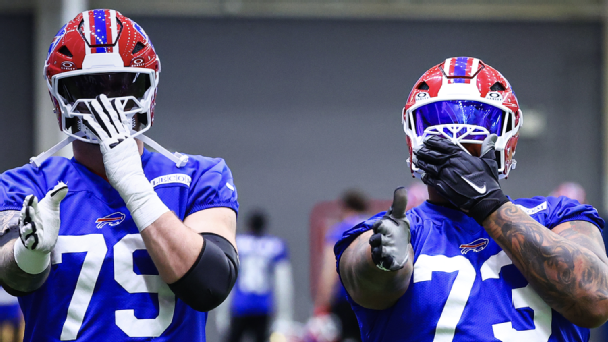 NFL Week 18 uniforms: Bills don throwback red lids for Highmark finale