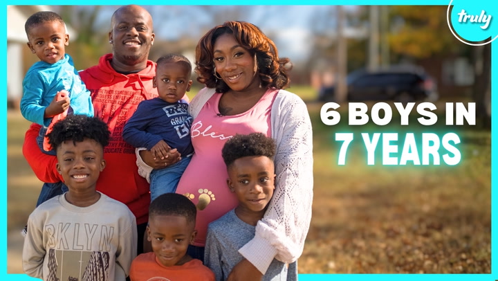6 babies in 7 years - and they’re all boys | My extraordinary family