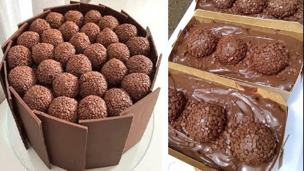 Satisfying swirls and smooth chocolate balls