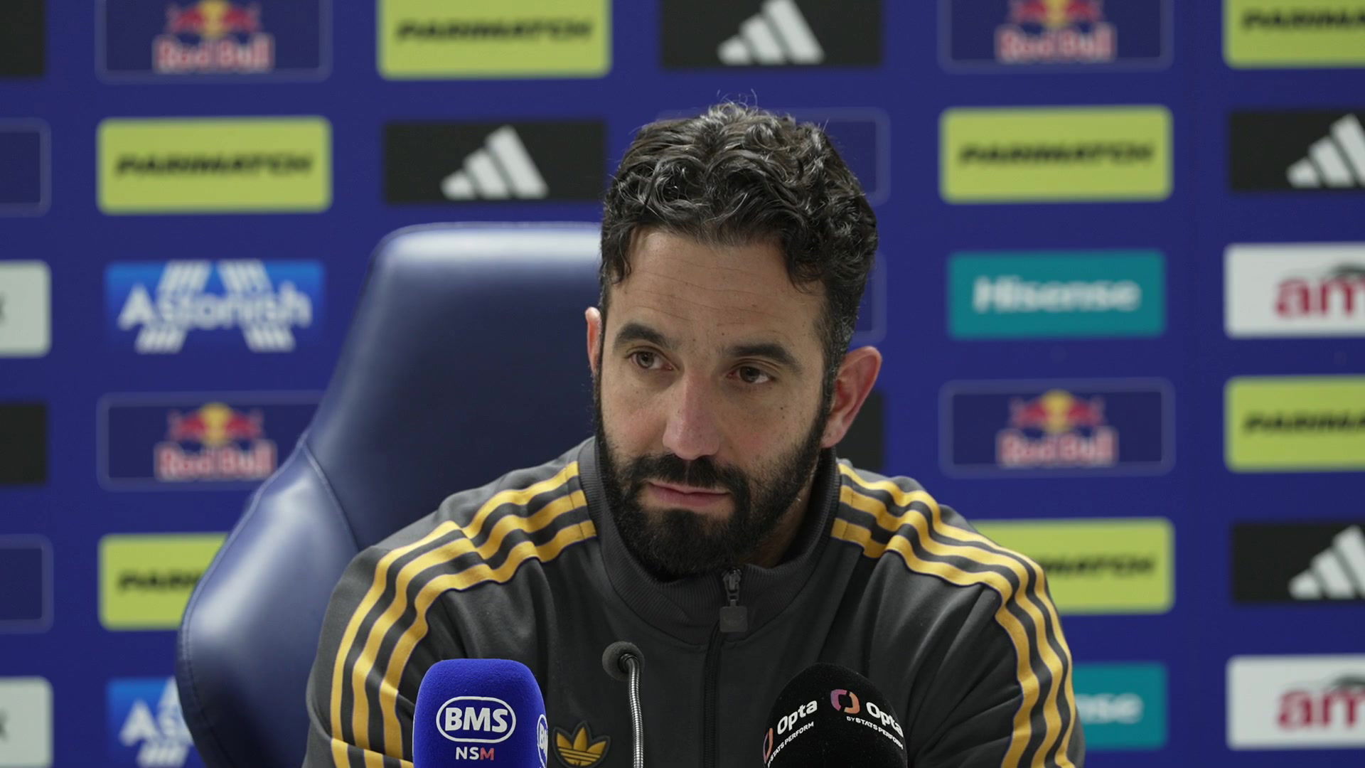 Amorim on Leeds draw and his future