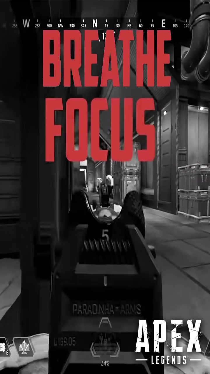 Apex Legends aim feels cleaner when you control your breathing