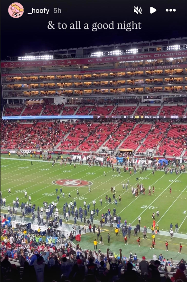 Sam Darnold’s fiancée takes in Seahawks’ thrilling title-clinching win ...