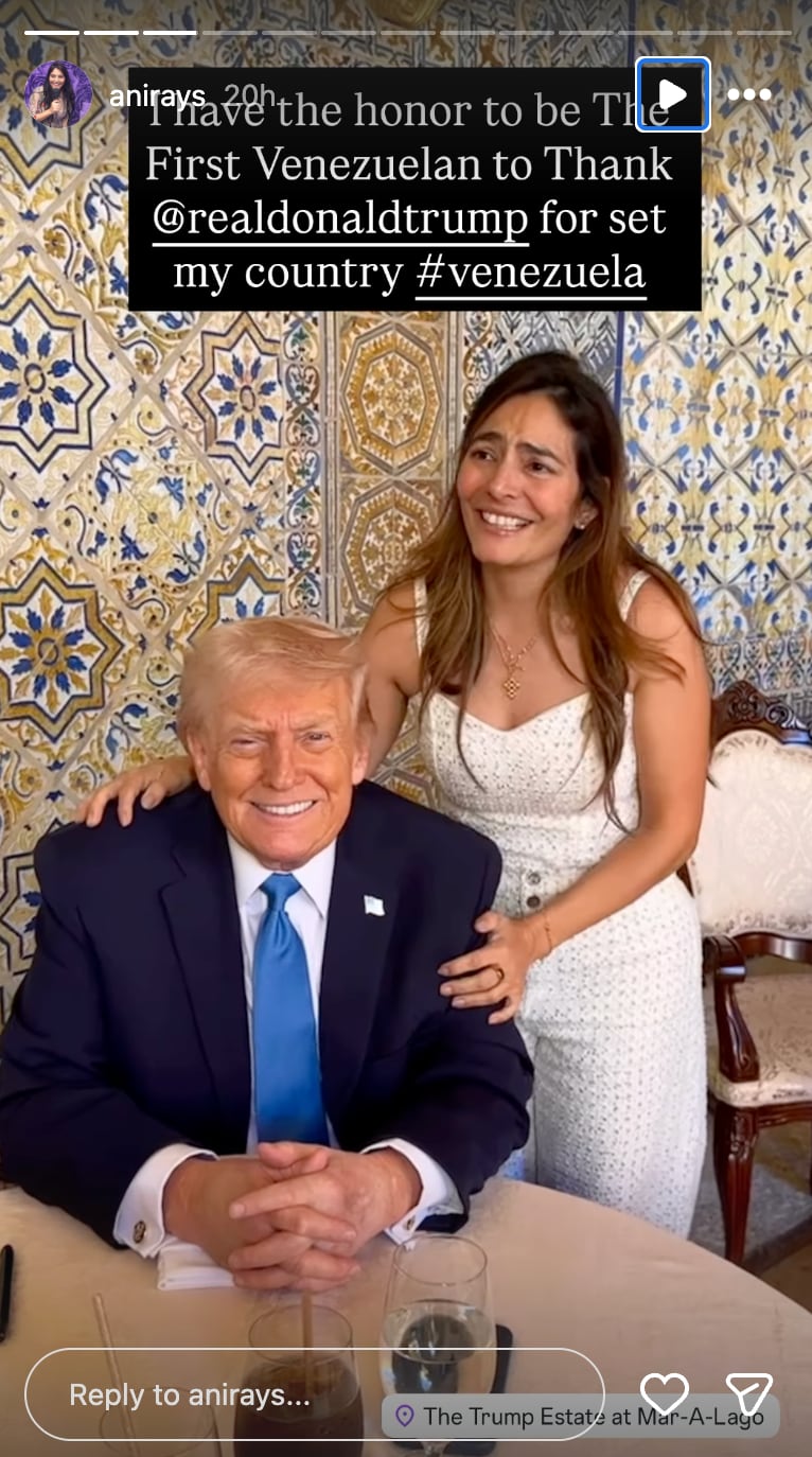 Trump’s sausage fingers on display as he invades Venezuela