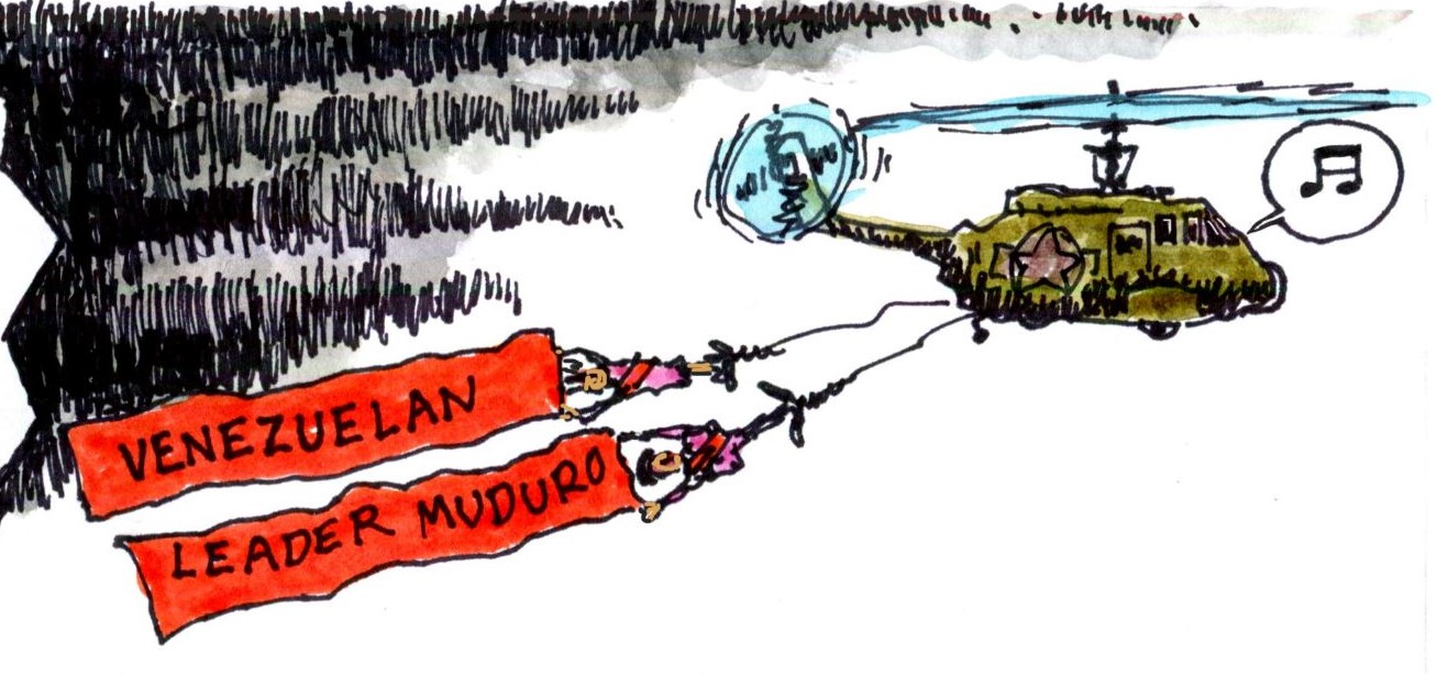 SOFREP Sunday cartoon: Threats and consequences in Venezuela