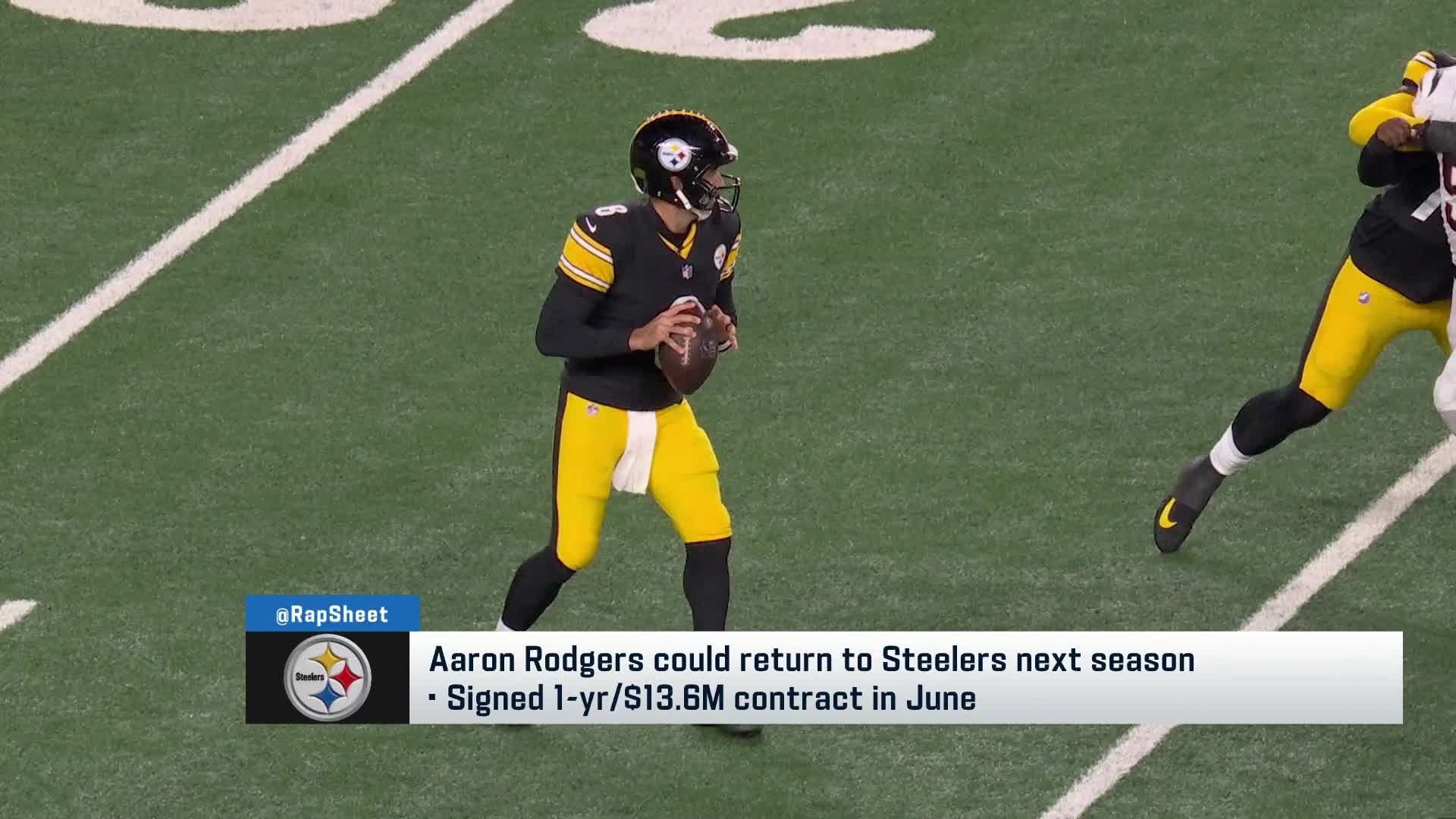 Rapoport: Aaron Rodgers could return to Steelers in 2026 'NFL GameDay ...