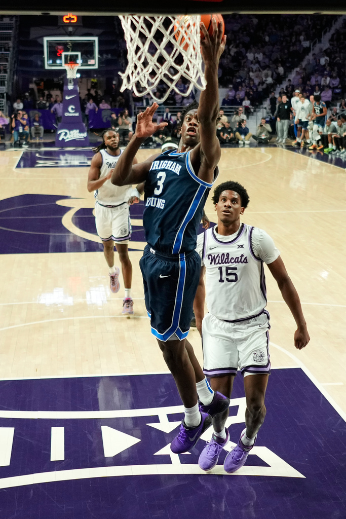 How AJ Dybantsa's resilience led No. 10 BYU to a Big 12-opening win ...