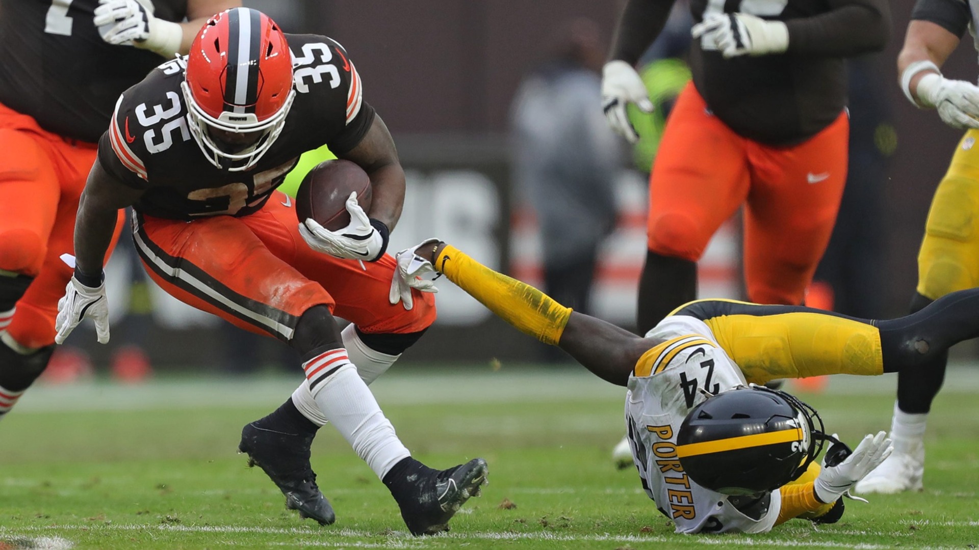 Impact of Raheim Sanders & Dylan Sampson against the Browns