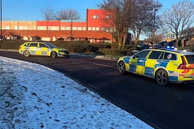 Police car damaged during dramatic high-speed chase with Byker road ...