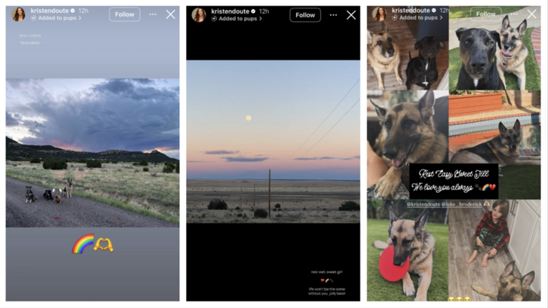 Kristen Doute and Luke Broderick mourn the death of a beloved family ...