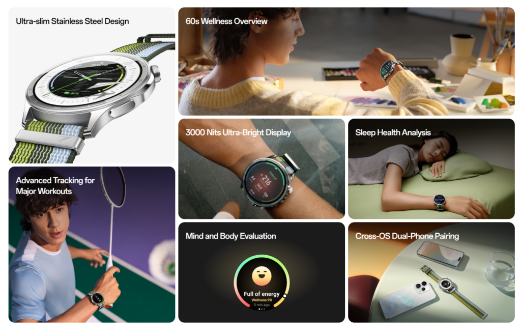 Oppo Watch S launches globally with 3000 nits display and 100+ workout ...