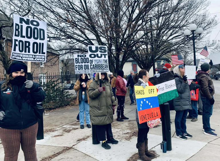 Photos: Greater Dayton Peace Coalition 'Hands off Venezuela' protest
