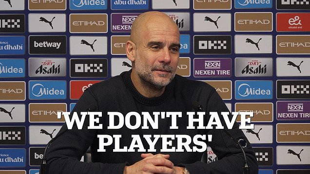 Pep doubts City will recruit in January to cover for injuries